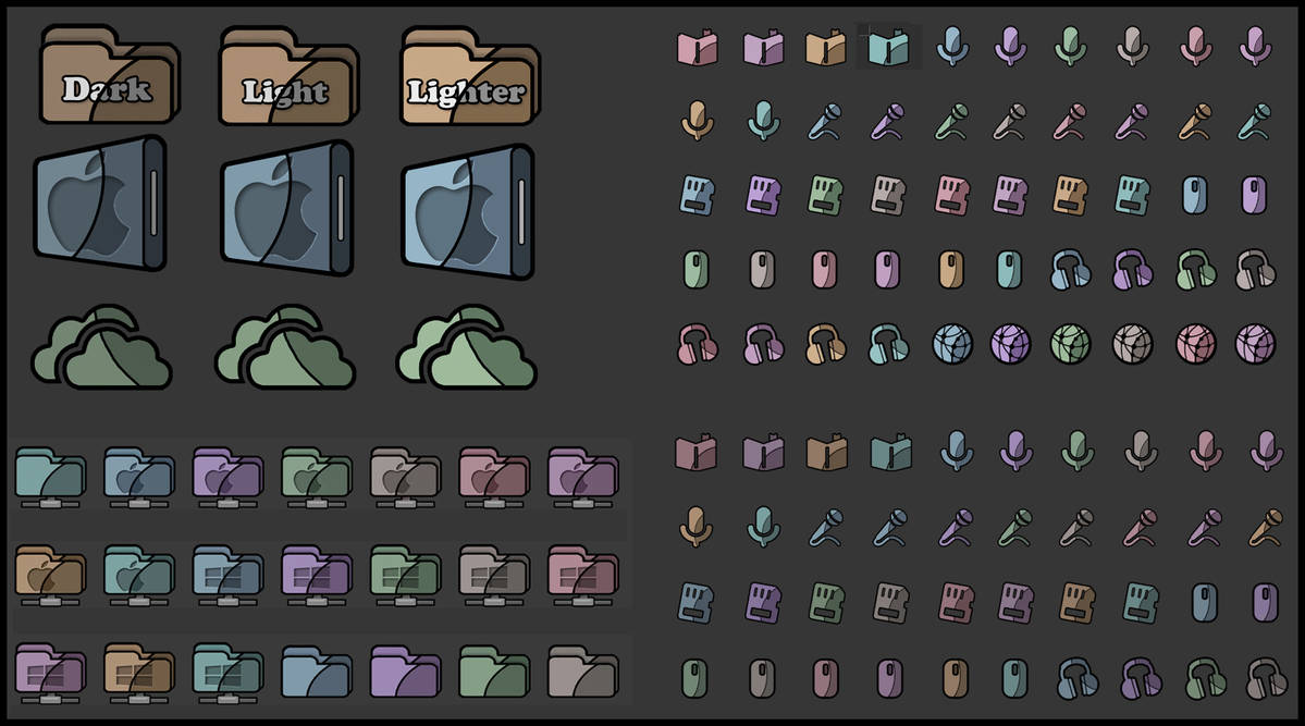 8 Flavours by gillon on DeviantArt