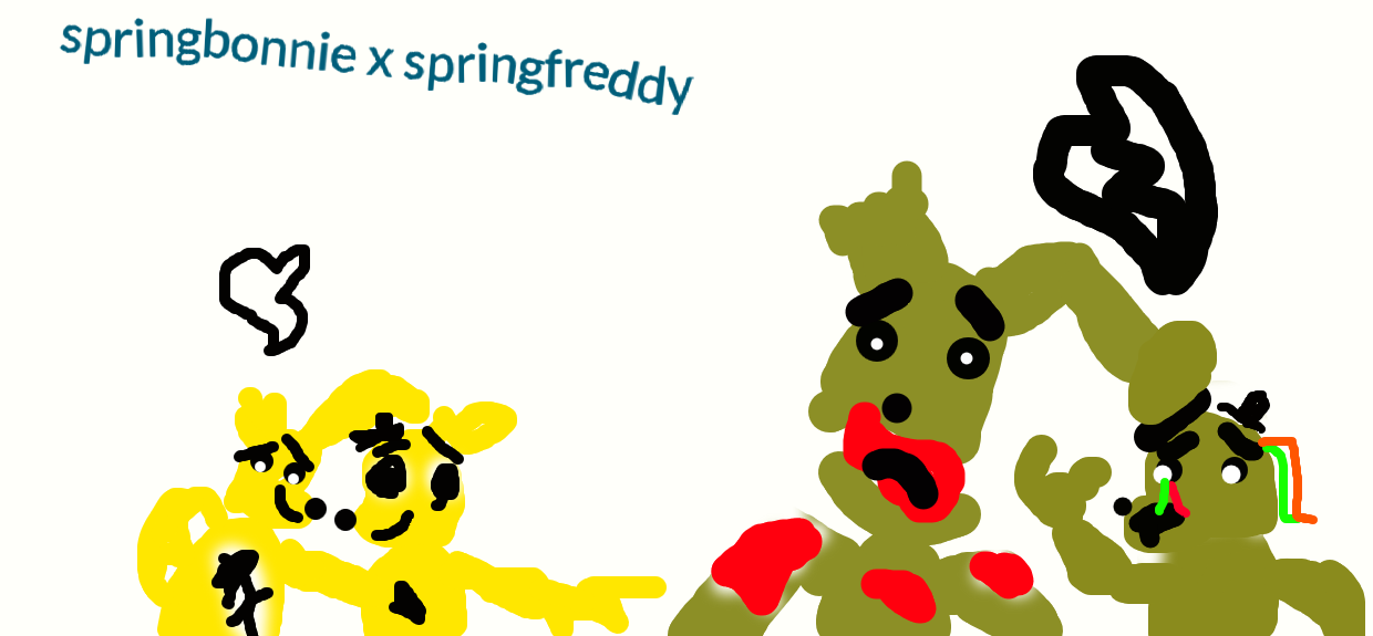 springtrap x golden freddy :( springtrap !!!!!! !! by foxyady on DeviantArt