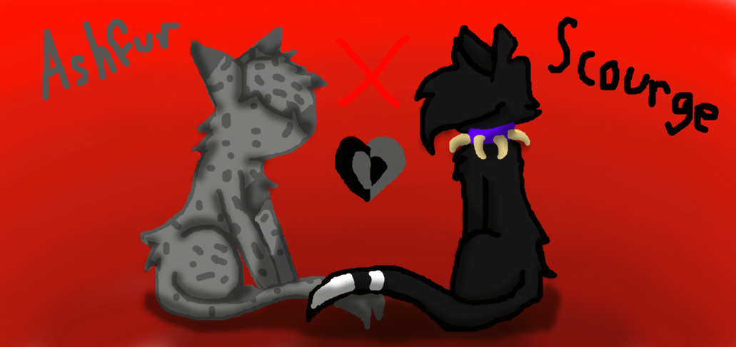 Scourge X Ashfur by Mountainstar223alt on DeviantArt