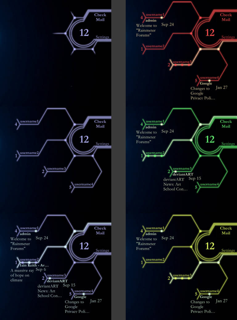 Hexagon GMail by SaihoJi on DeviantArt