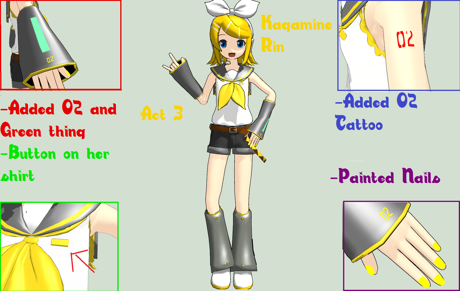 Kagamine Rin - Act 3 by FUZZInekoMIMI on DeviantArt