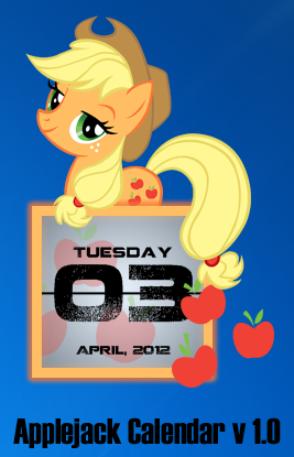 Applejack Calendar V1.0 by SNX11 on DeviantArt