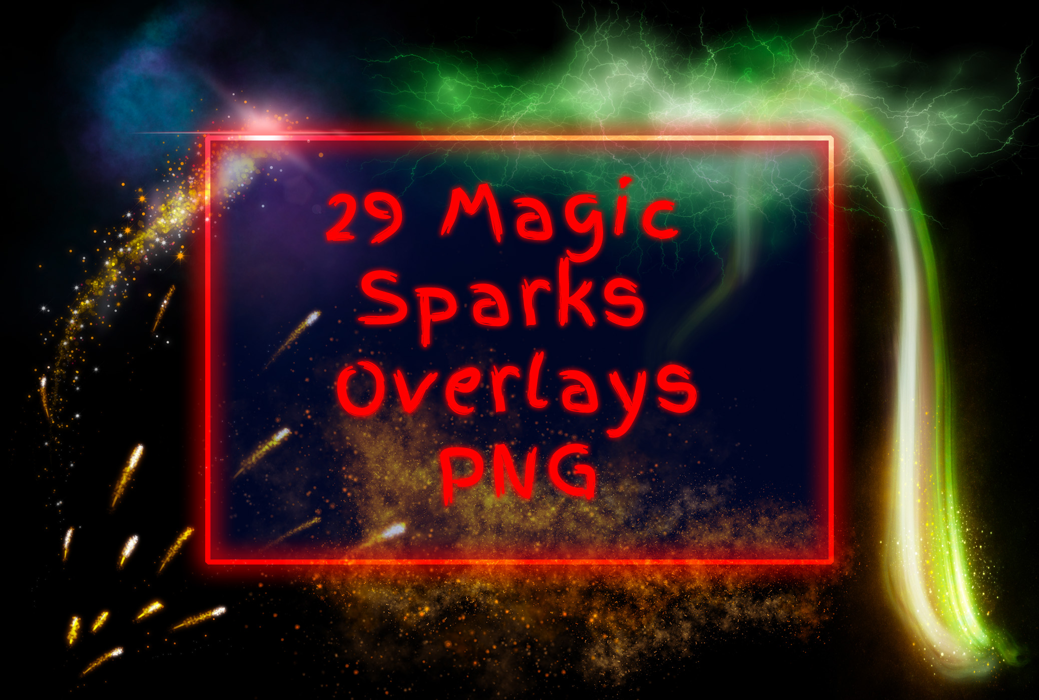 29 Magic Sparks Overlays by duzulek on DeviantArt