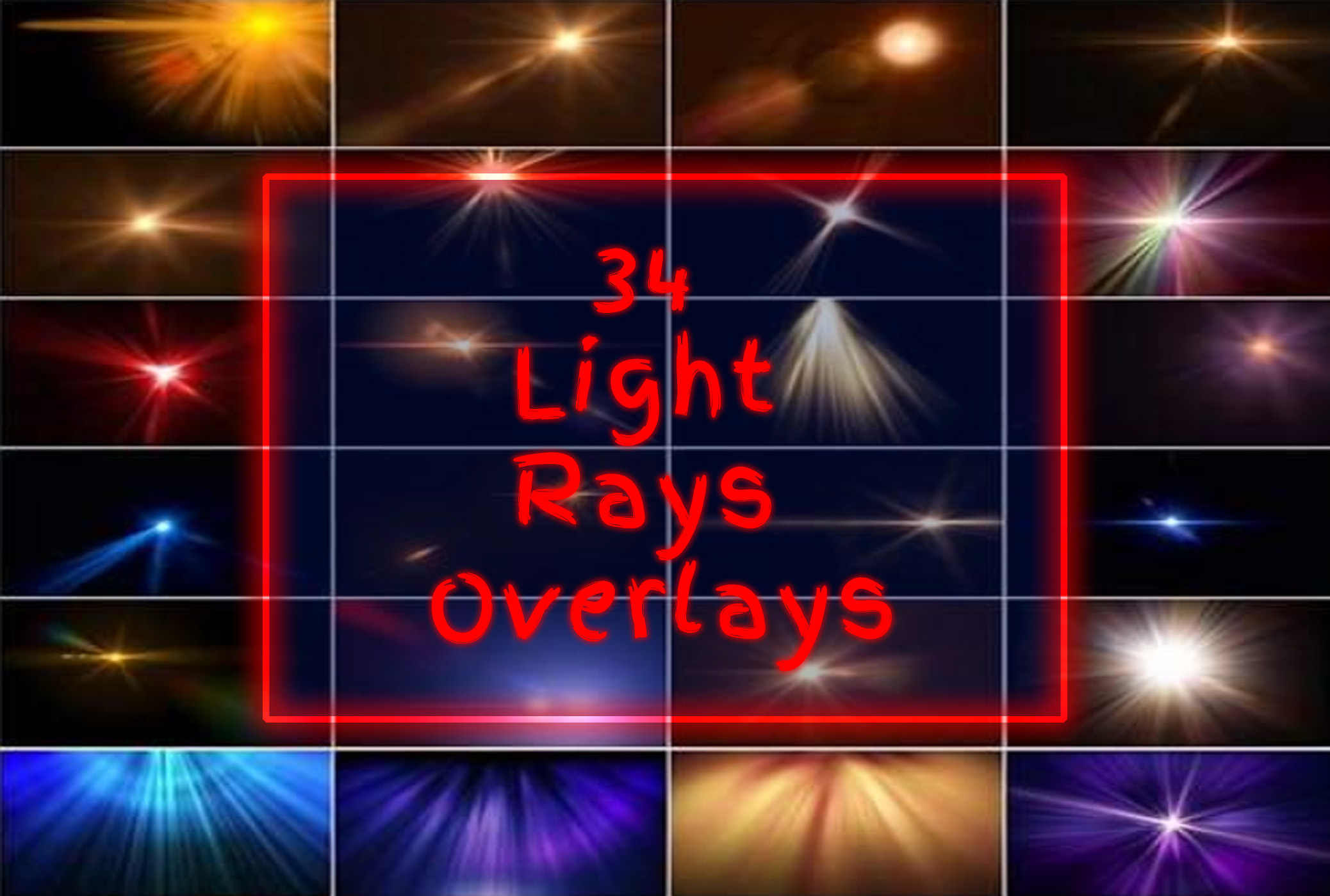 34 Light Rays Overlays by duzulek on DeviantArt