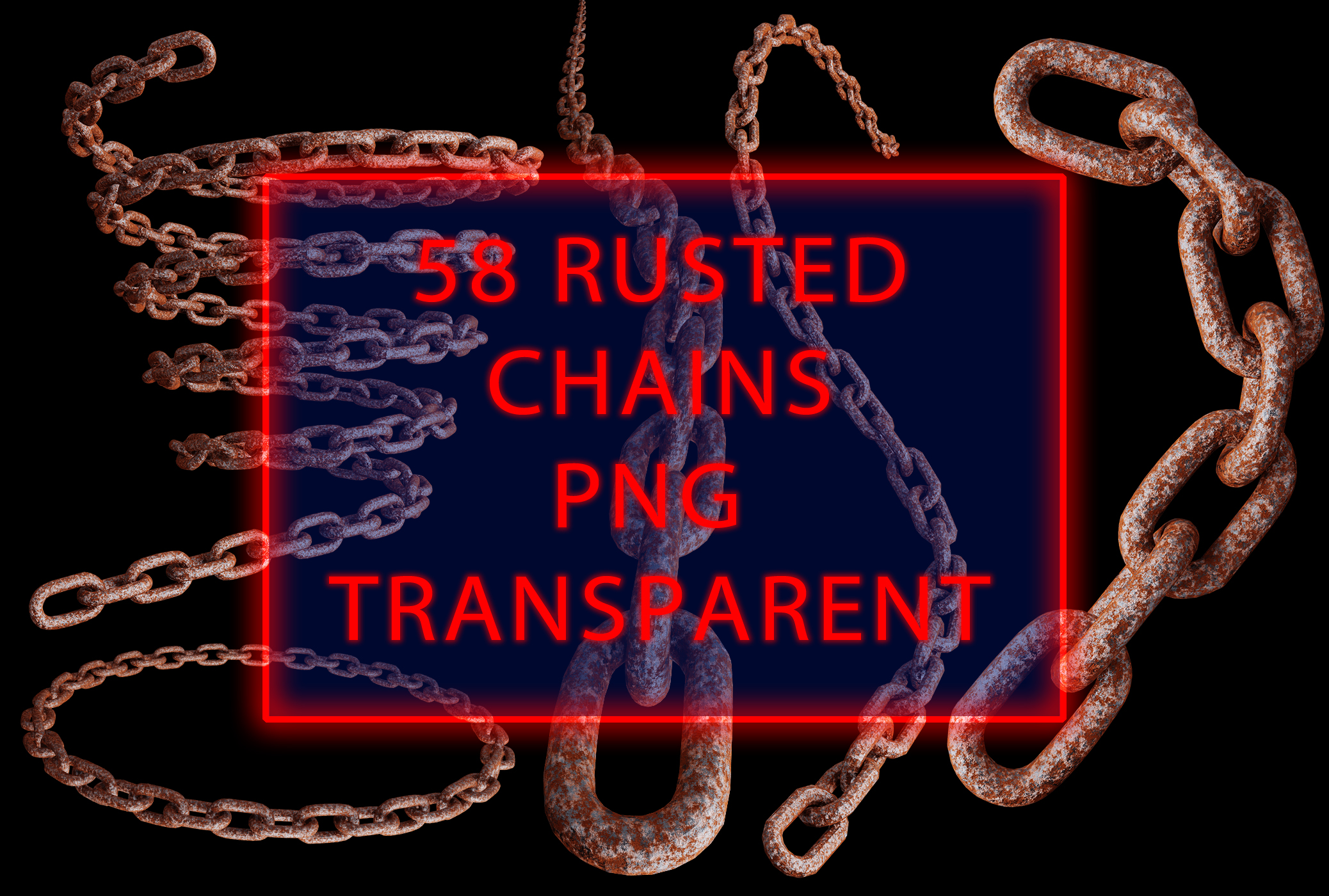 Chains-rusted (transparent PNG's) by duzulek on DeviantArt