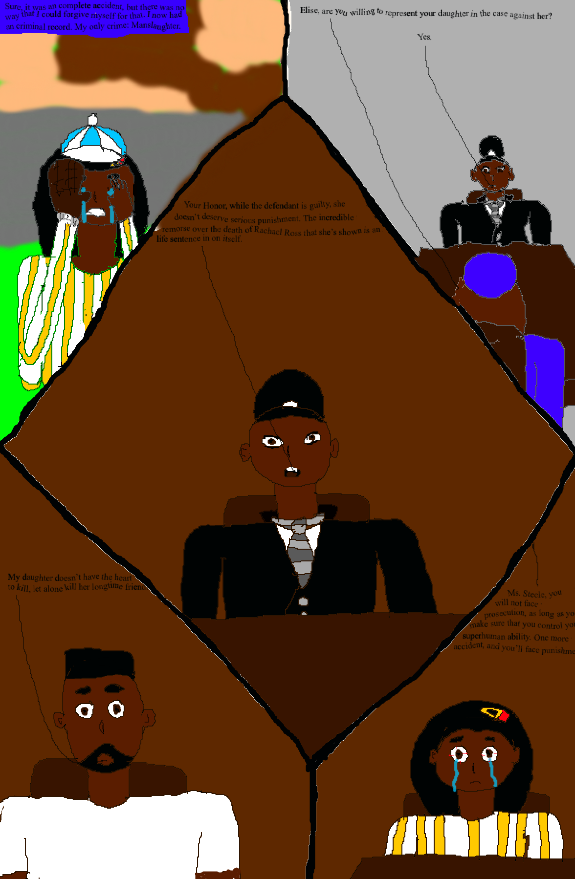 Superhumans Issue 1 Page 4 by HopeDiamond3 on DeviantArt