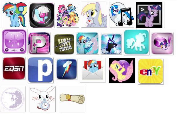 Android MLP Iconpack by konakona84 on DeviantArt