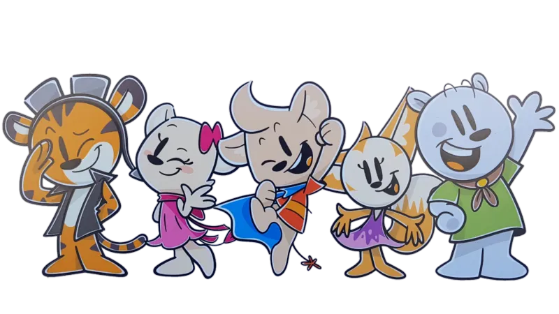 Everland Mascots by AESO8Official on DeviantArt