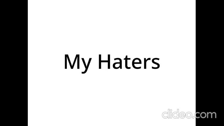 My Haters Rant by AESO8Official on DeviantArt
