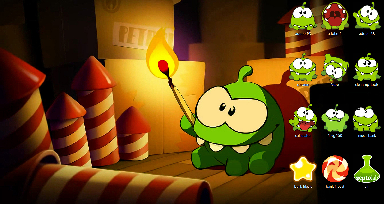 om nom icons and wallpaper by afronoodles on DeviantArt