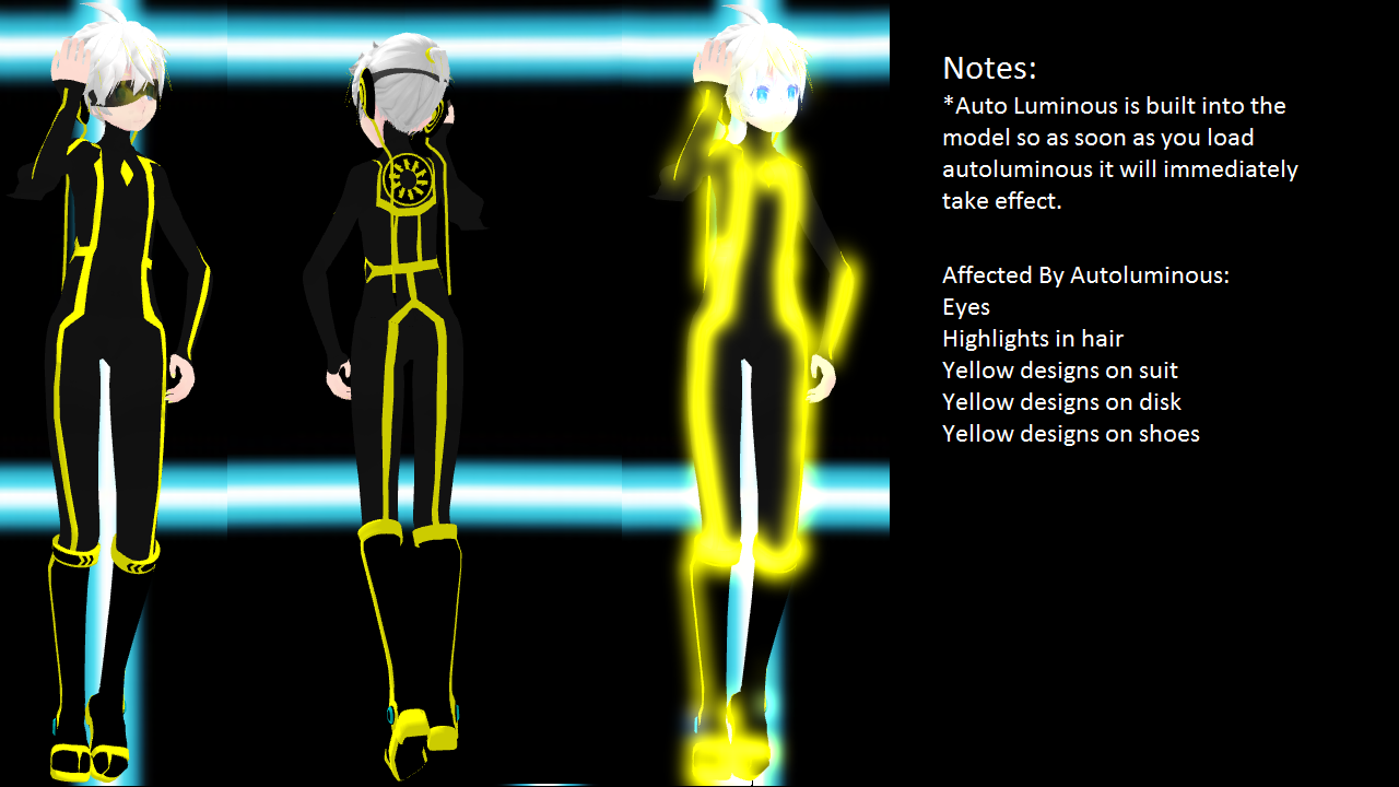 TDA Tron Len (Model DL) by KittyNekkyo on DeviantArt