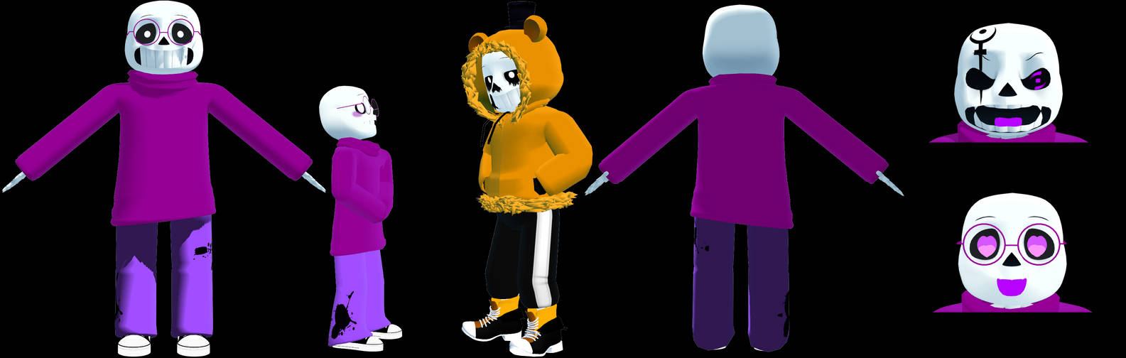 MMD Nerd Sans (DL) by KittyNekkyo on DeviantArt