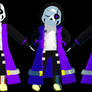 MMD Undertale AU INK SANS WATCHERS GIFT DL by PRESTONTHECAT on DeviantArt