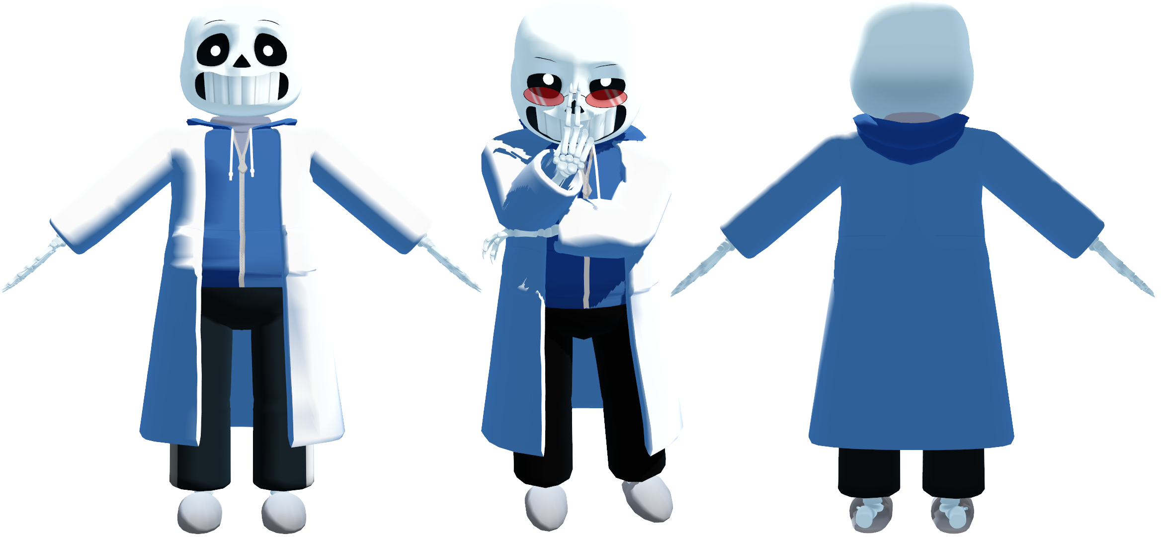 MMD Science Sans by KittyNekkyo on DeviantArt
