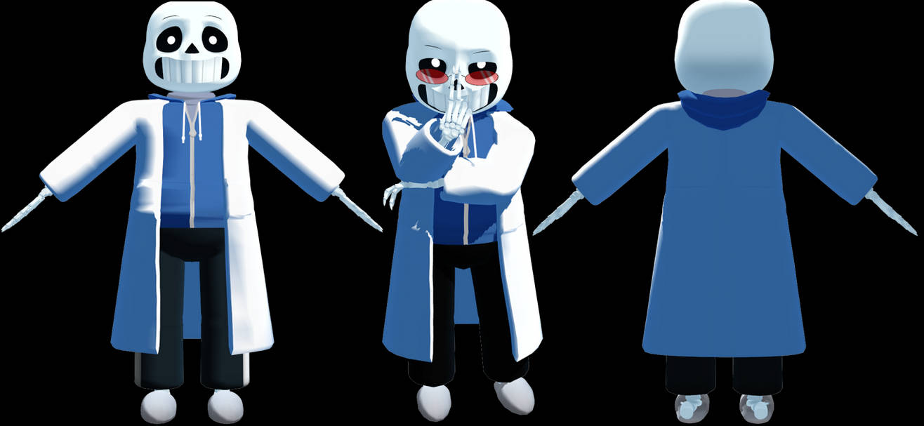 MMD Science Sans by KittyNekkyo on DeviantArt