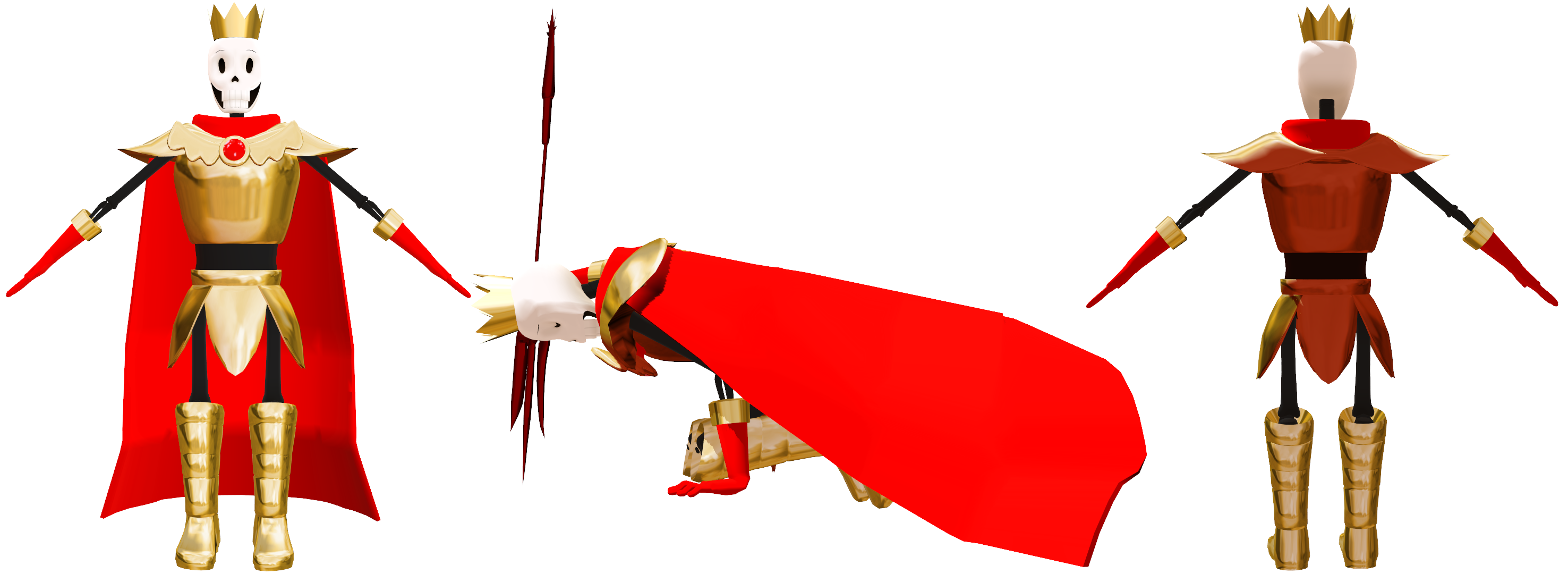 MMD AlterTale Papyrus by KittyNekkyo on DeviantArt