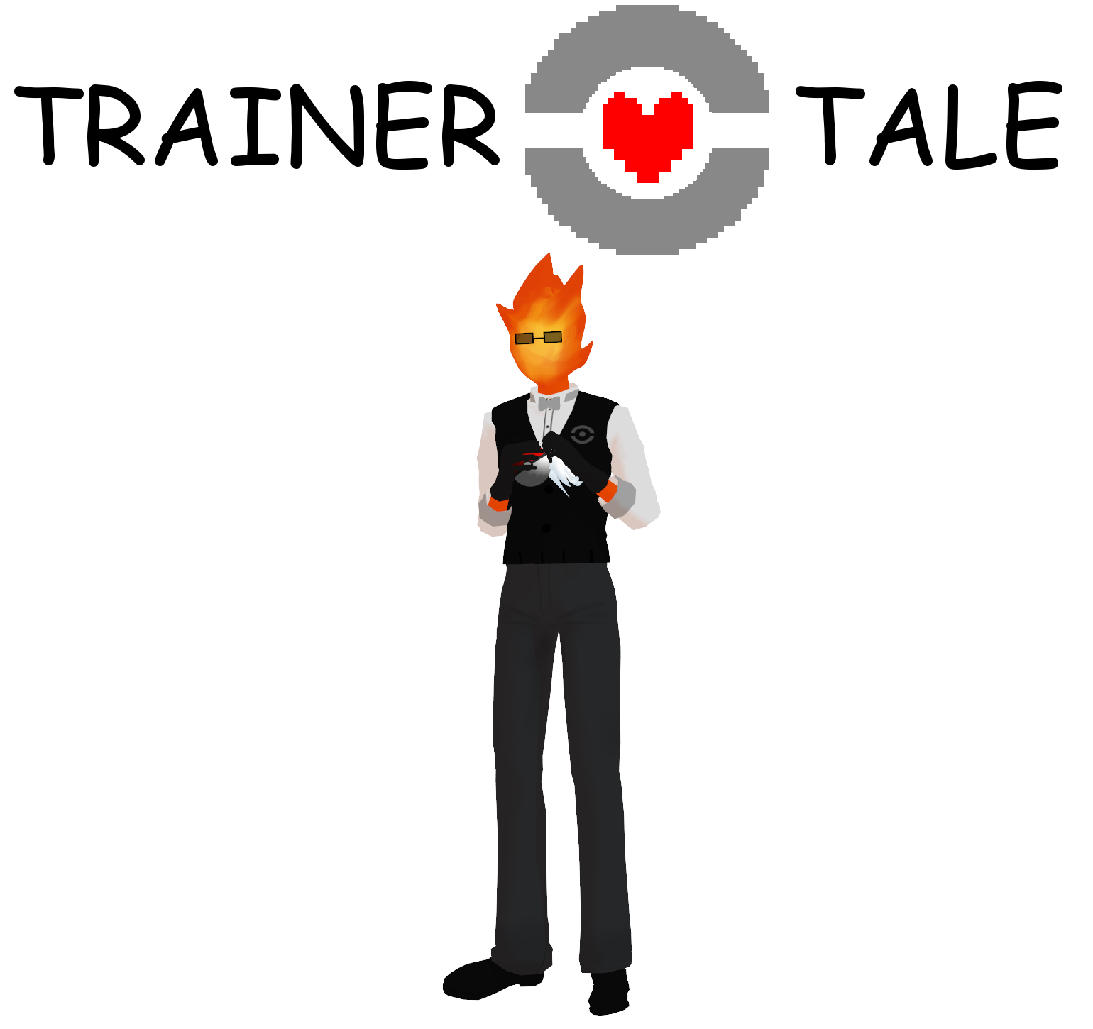 TrainerTale Grillby by KittyNekkyo on DeviantArt