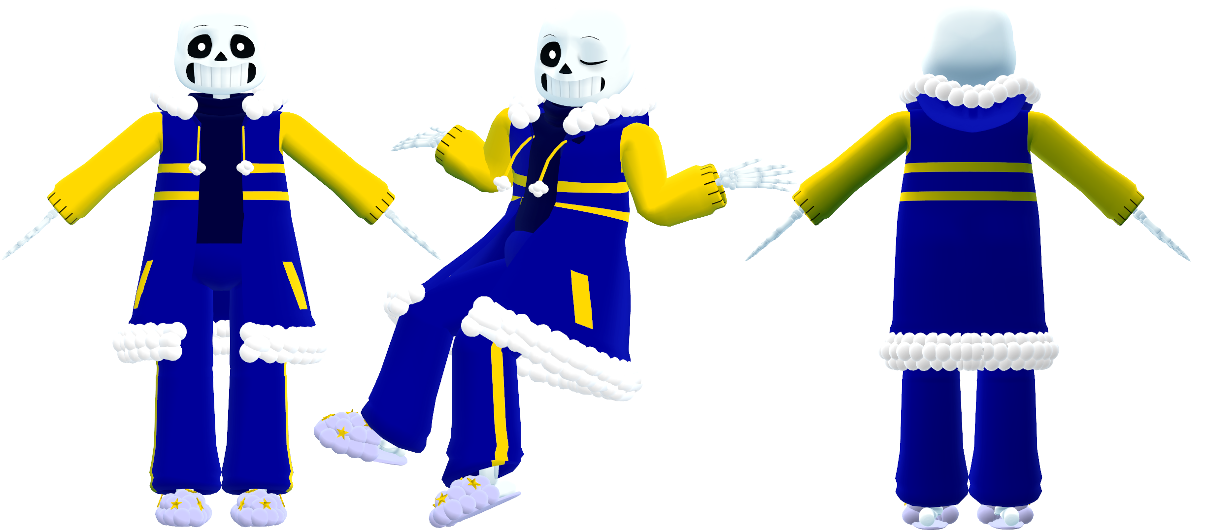 MMD Outertale Sans (DL) by KittyNekkyo on DeviantArt