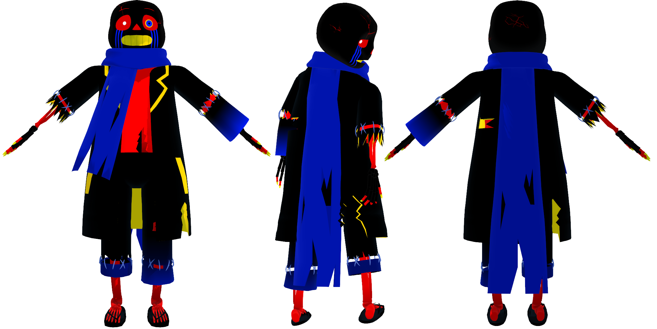 MMD FGOD Error (DL) by KittyNekkyo on DeviantArt