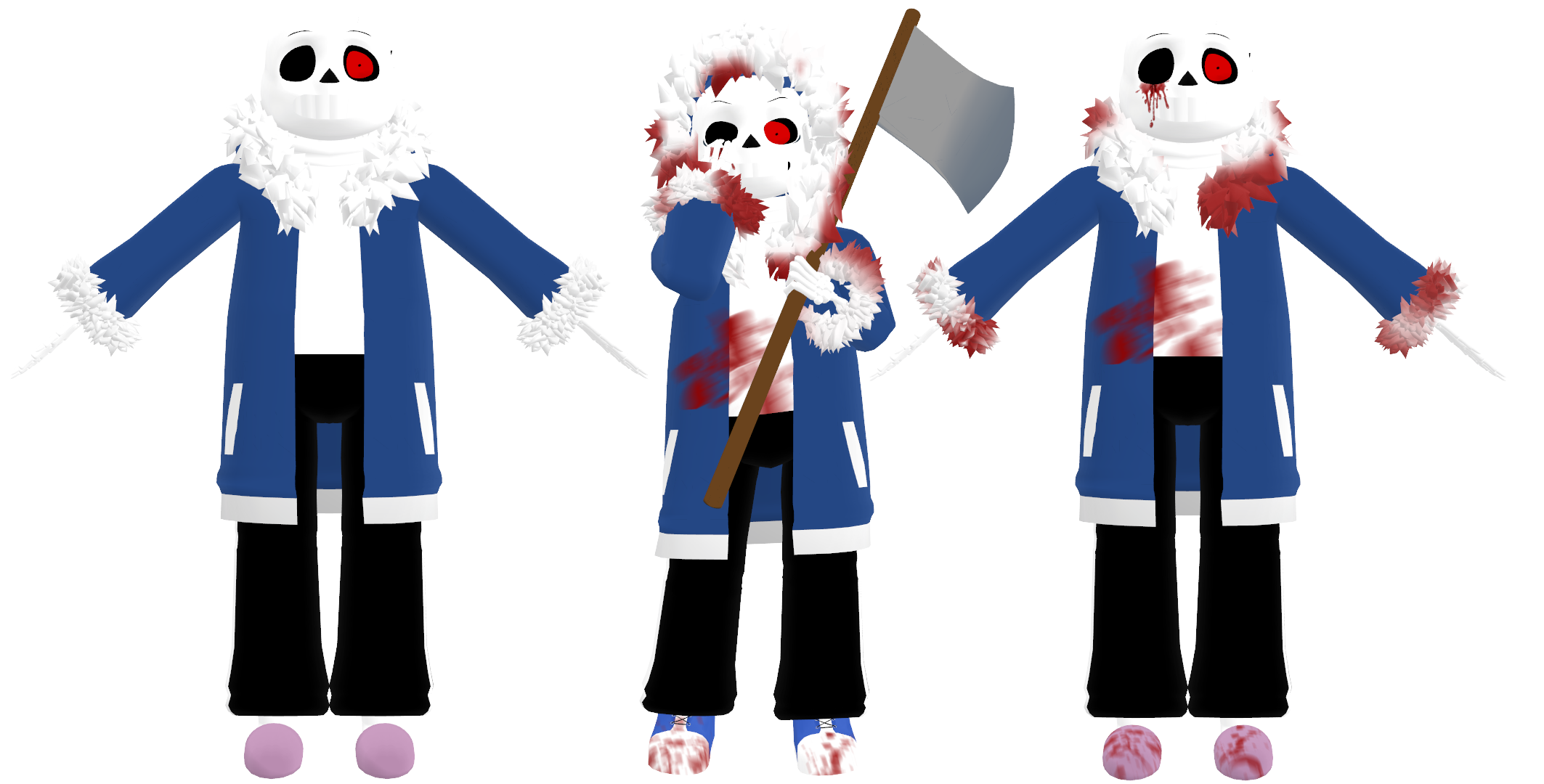 MMD Updated Horror (DL) by KittyNekkyo on DeviantArt