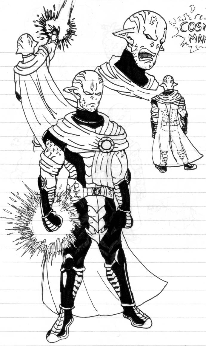 Cosmicman Design by Julian-Calvo on DeviantArt