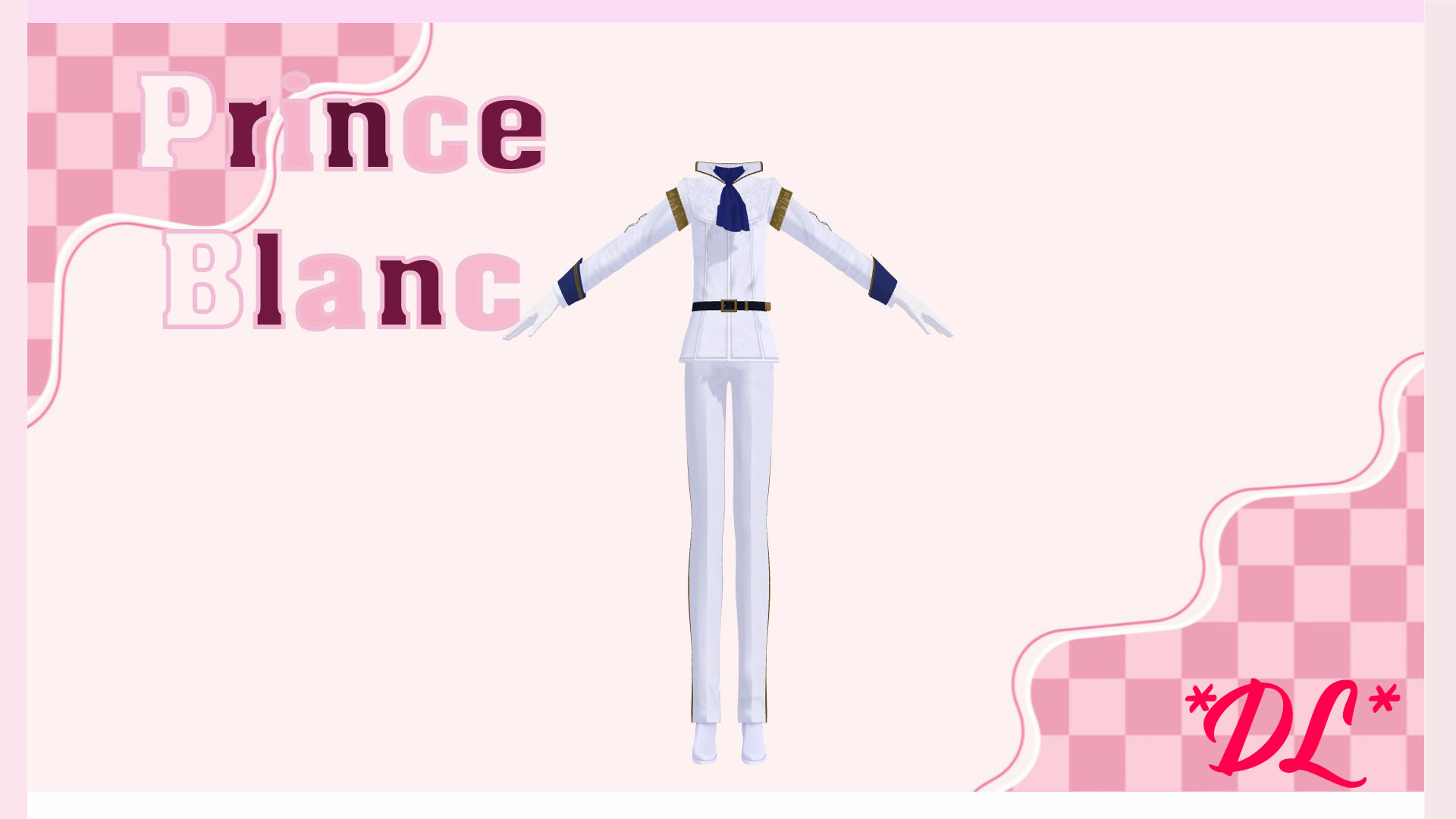 MMD Prince Blanc DL by DaikiAkemi on DeviantArt