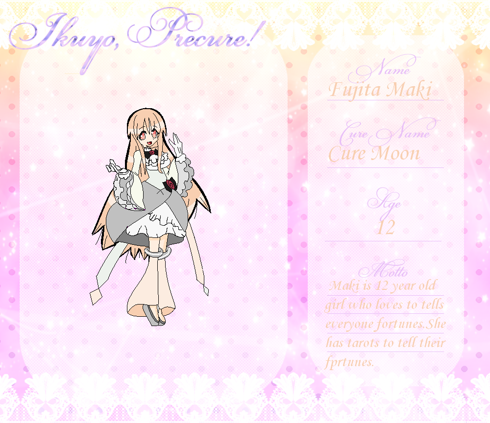 Ikuyo Precure: Cure Moon by ShokoraAikawa on DeviantArt