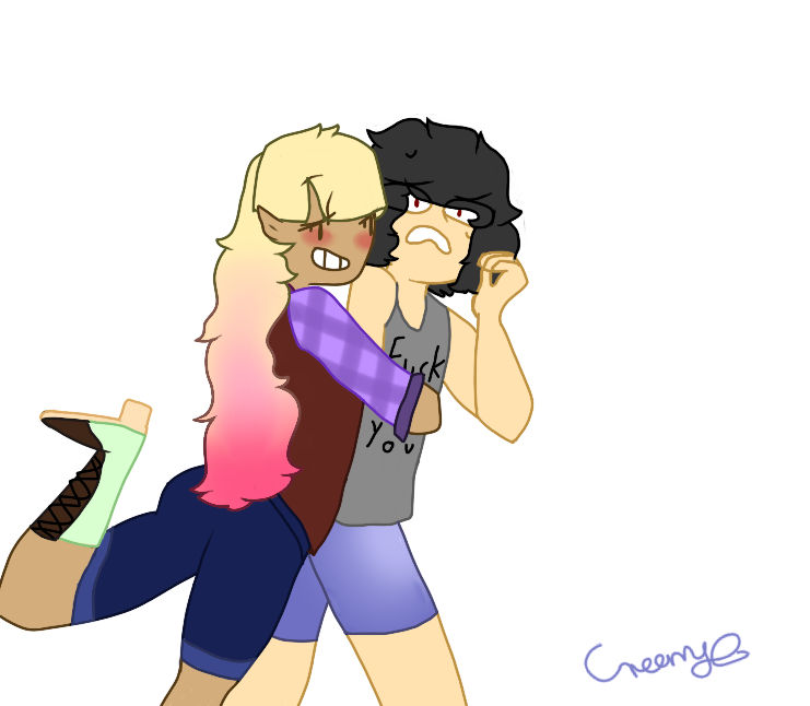 Get The Fuck Off Me by creamyglow on DeviantArt