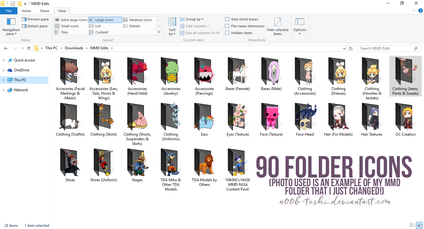 Folder Icons by n00b-toshi on DeviantArt