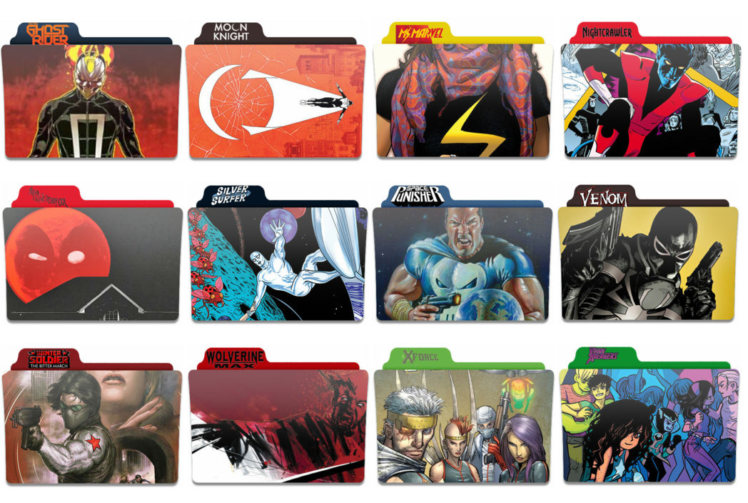 Marvel titles pack 4 by BJBull on DeviantArt