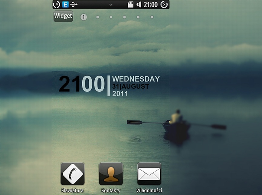 'stylish DIGITAL clock' widget by Sturnus4 on DeviantArt