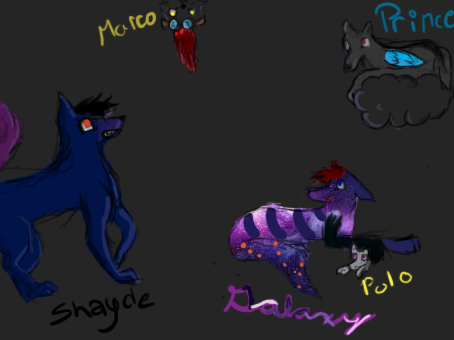 Mah OCs by AllZeCuddles on DeviantArt