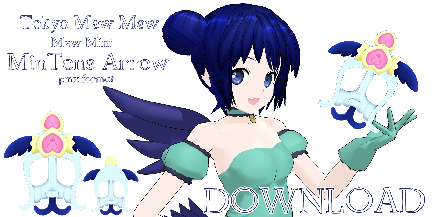 MMD DL - MinTone Arrow by Koinu-Yukina on DeviantArt