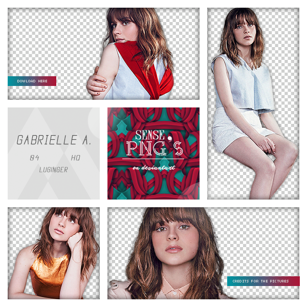 Pack Png 105 - Gabrielle Aplin by SensePngs on DeviantArt