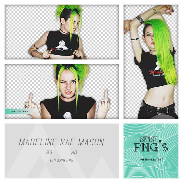 Pack png 176- Madeline Rae Mason. by SensePngs on DeviantArt