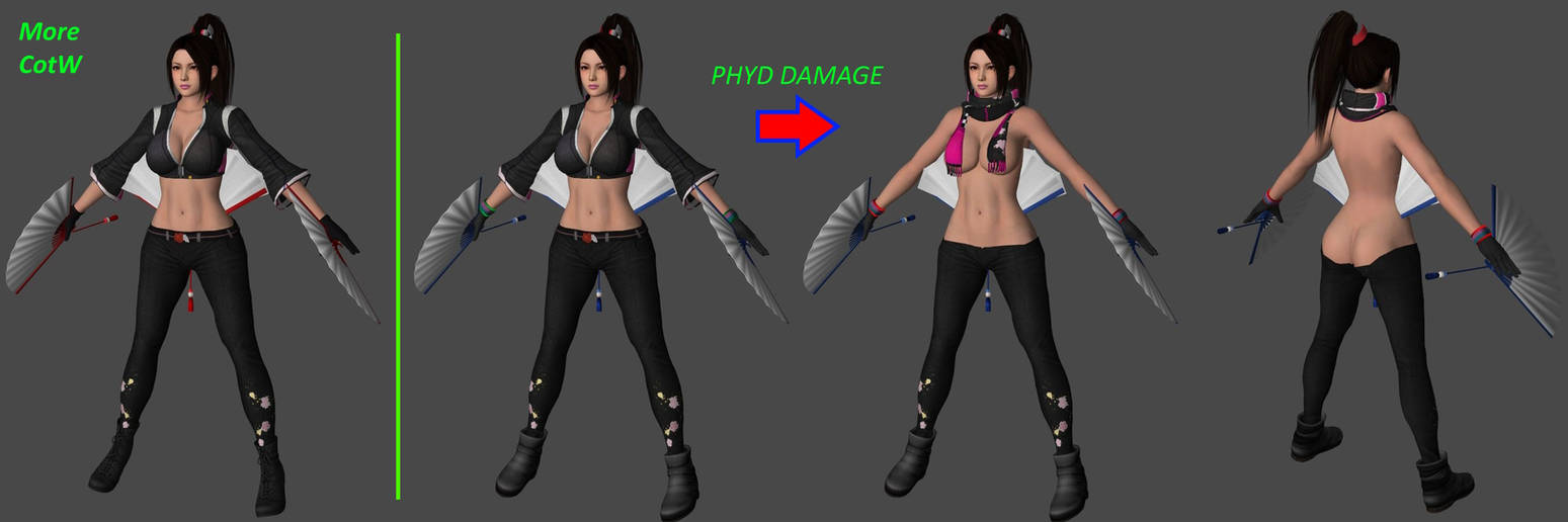 [MENT]DOA6minus1 MOD SAKIDORI SHI(ry)MAI++ by KirawaresugiModder on DeviantArt