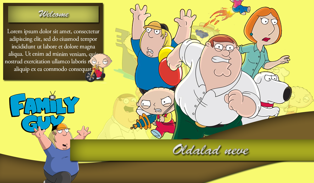 Family Guy free header - by me by Villamfan on DeviantArt