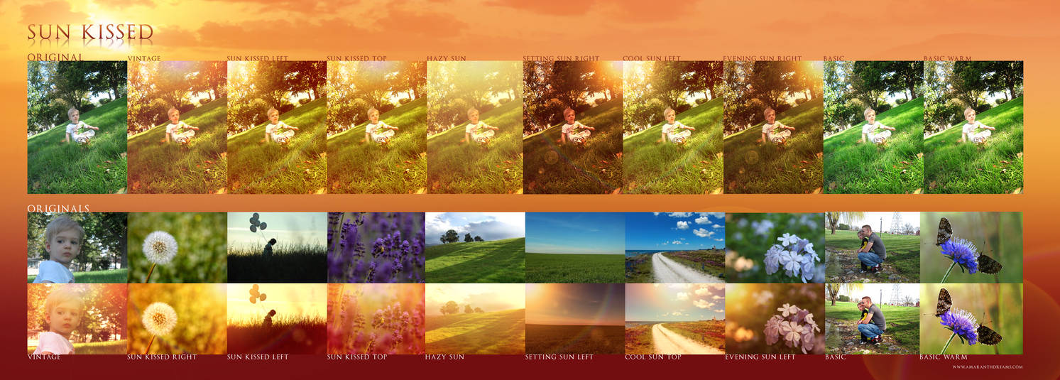 Sun Kissed Photoshop Action by elestrial on DeviantArt