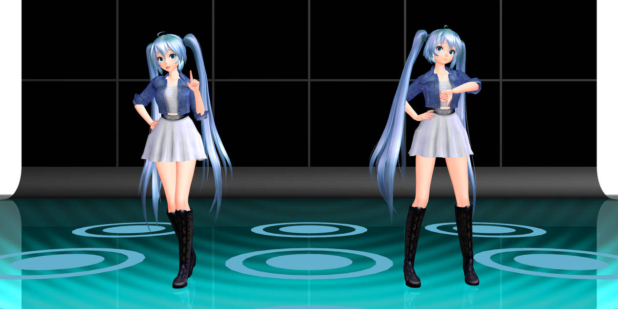 TDA Casual Miku DOWNLOAD by Kittycatisca on DeviantArt