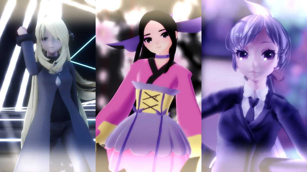 [Pokemon] TDA Pokemon Girls - MMD DL by Meennie46 on DeviantArt