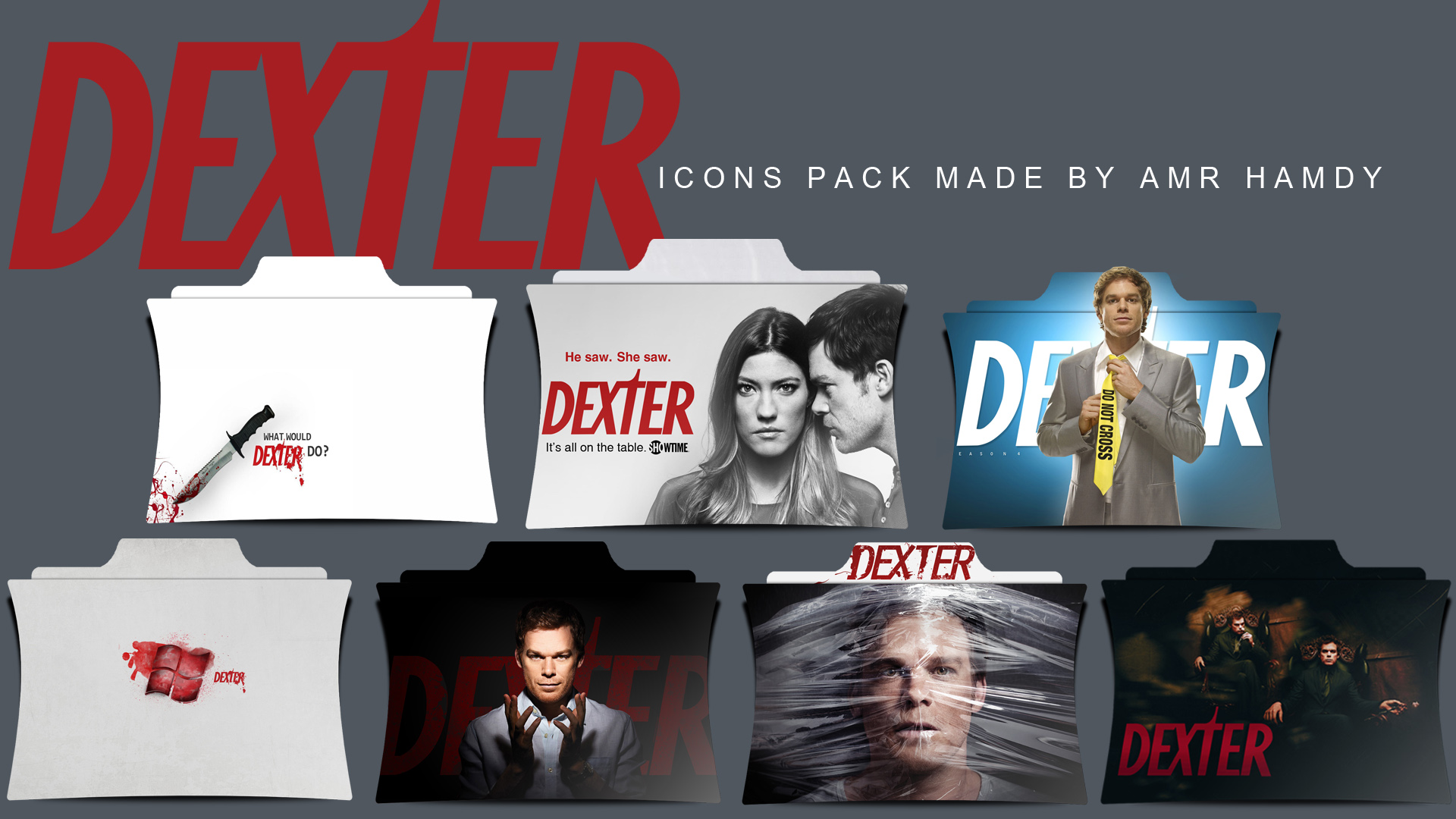 Dexter : TV Series Folder Pack Icons and Png by Amr-Hamdy on DeviantArt