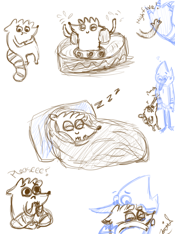 Regular Show favourites by nikitabirds on DeviantArt