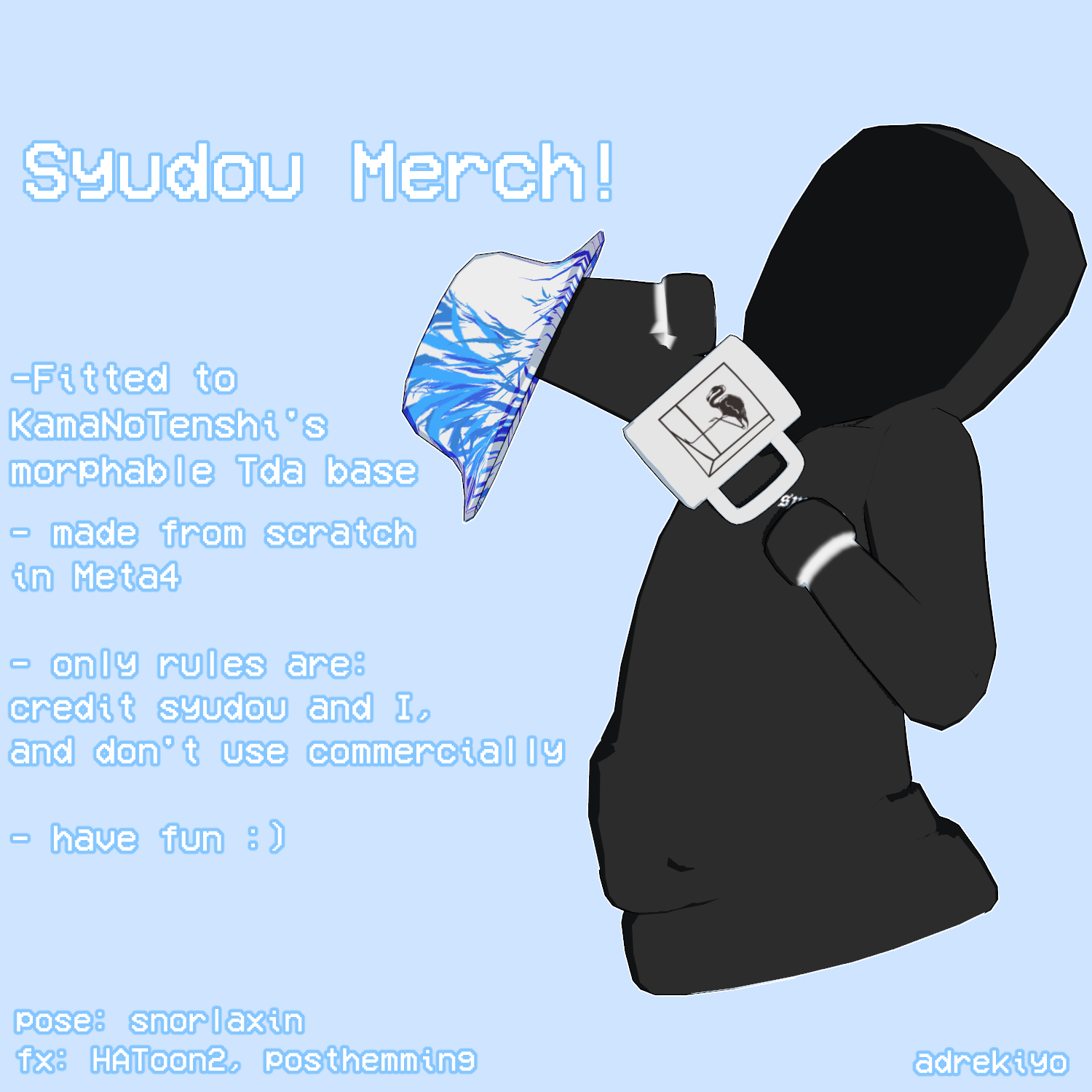 [MMD//DL] Syudou Merch by adrekiyo on DeviantArt