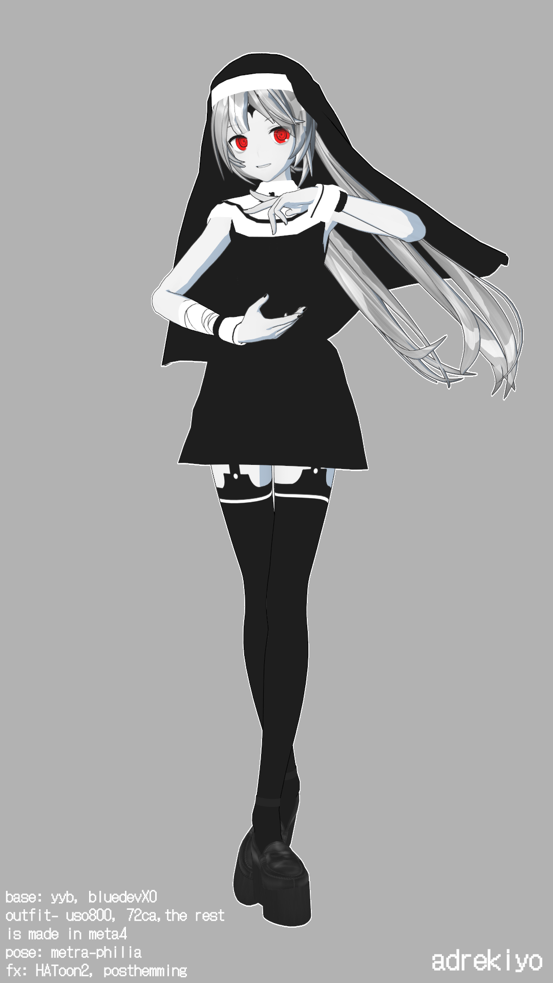 [MMD//DL] YYB Godcore Miku by adrekiyo on DeviantArt