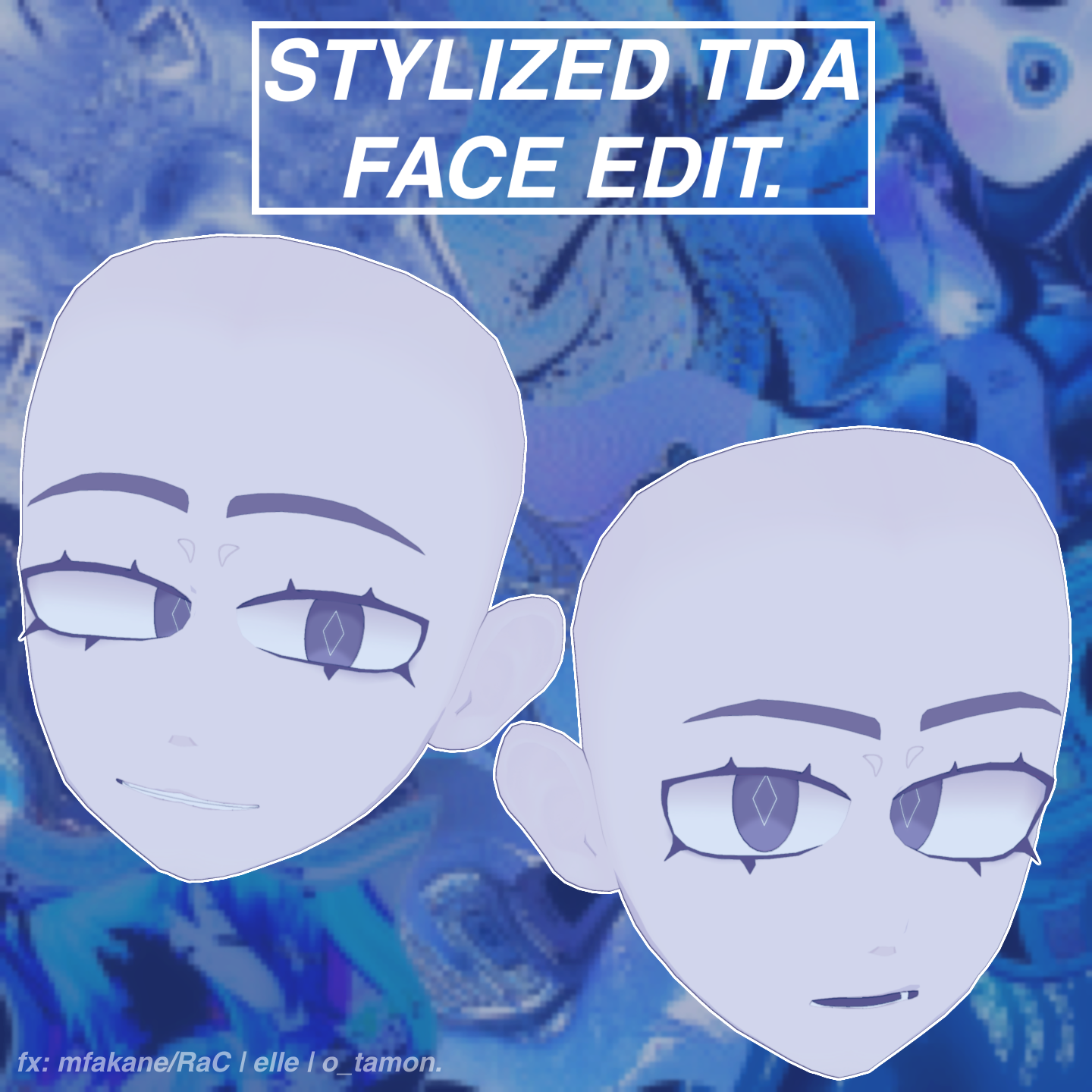 [mmd//dl] stylized tda face edit. by adrekiyo on DeviantArt