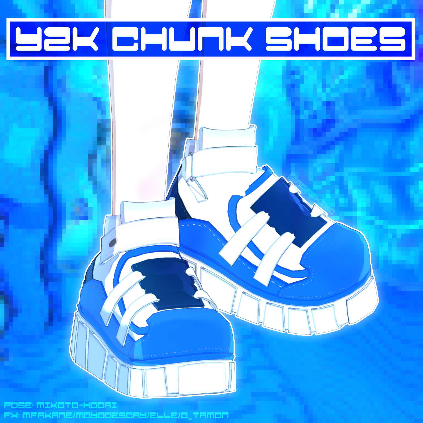 [mmd//dl] y2k chunk shoes. by adrekiyo on DeviantArt