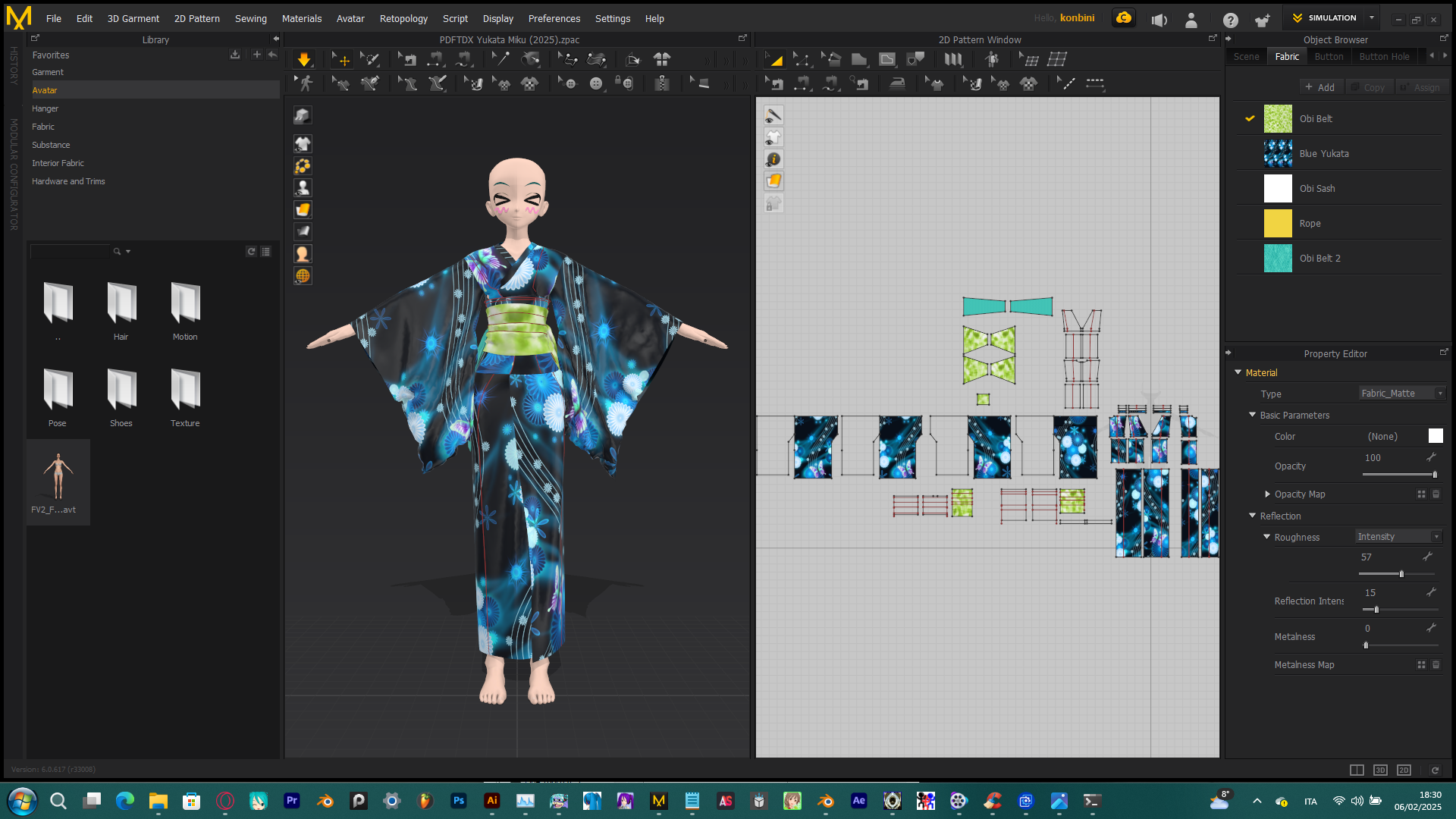 MD x MMD - PDFTDX Miku's Yukata (2025) by BIRDAAA on DeviantArt