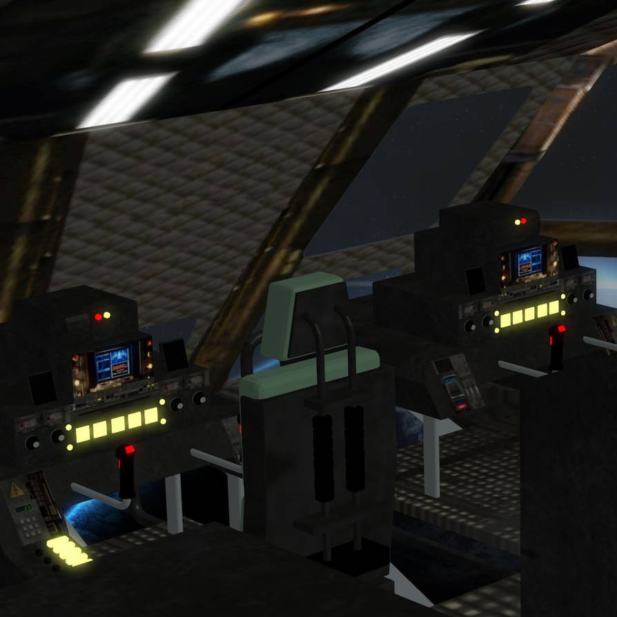 Starship Cockpit by jc-starstorm on DeviantArt