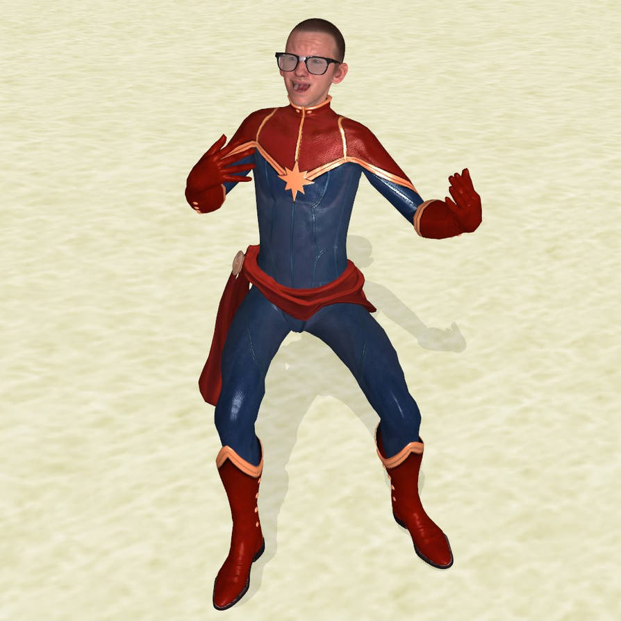 Captain Marvel genderbender mod! by jc-starstorm on DeviantArt