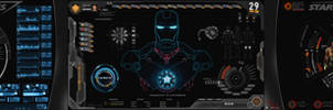 JARVIS + SHIELD Interface : Rainmeter Theme by edreyes on DeviantArt